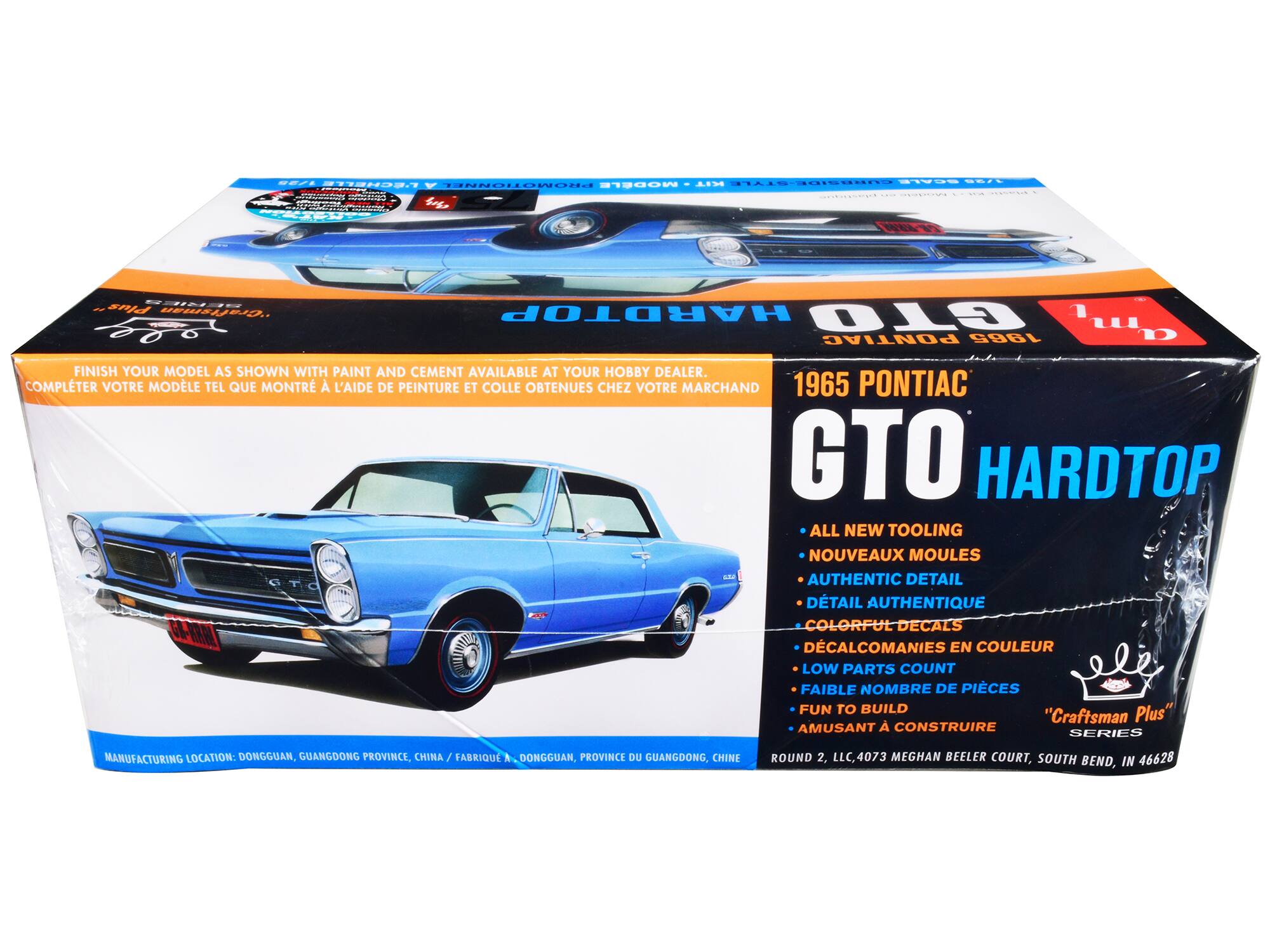 Skill 2 Model Kit 1965 Pontiac GTO Hardtop "Craftsman Plus" Series 1/25 ...