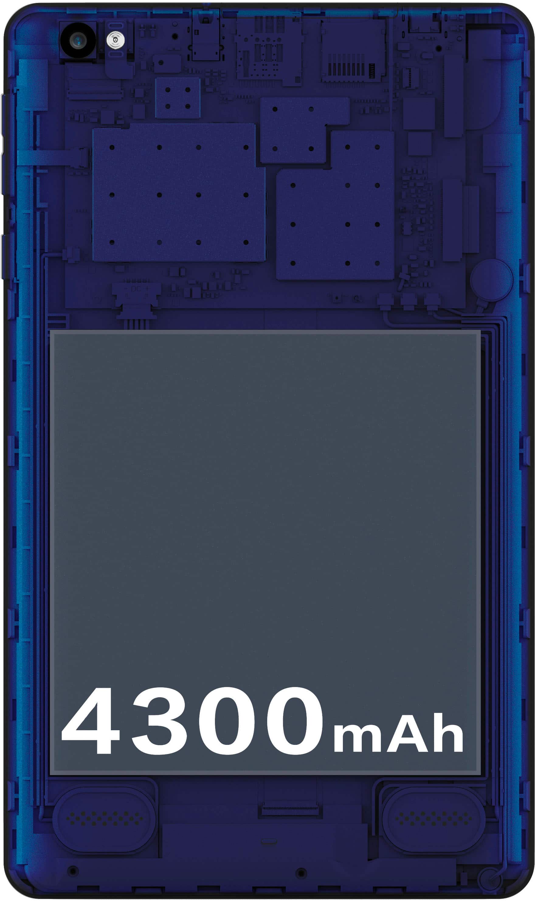 Best Buy: BLU M8L Plus M02100WW 32GB GSM Unlocked Android Tablet Blue ...