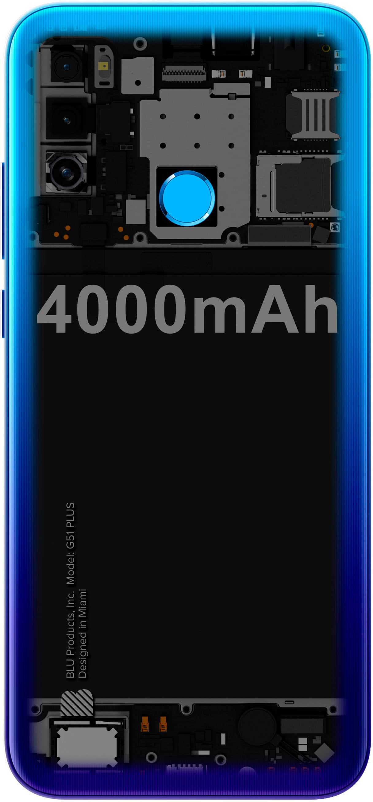 Best Buy: BLU G51 Plus 64GB (Unlocked) Gradient Blue G0511WW