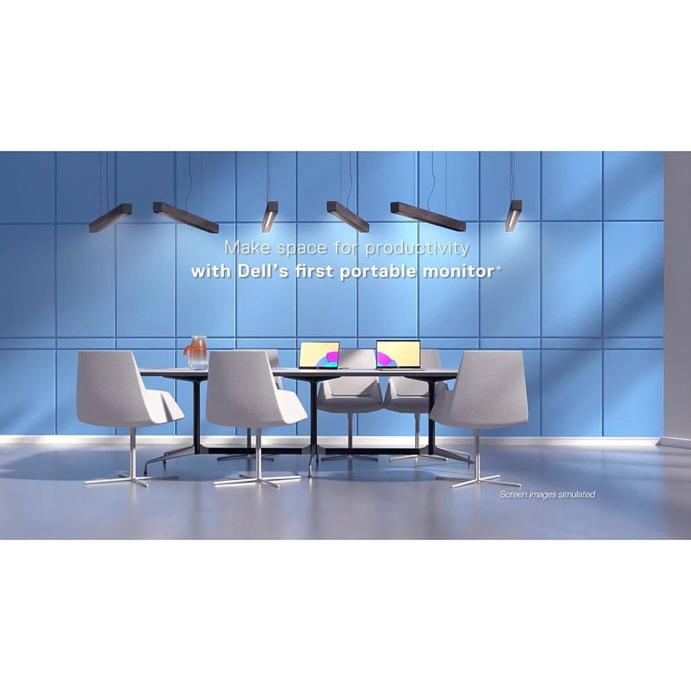 Best Buy: Dell 14" Full HD LCD Portable Monitor (USB) Silver DELL-C1422H