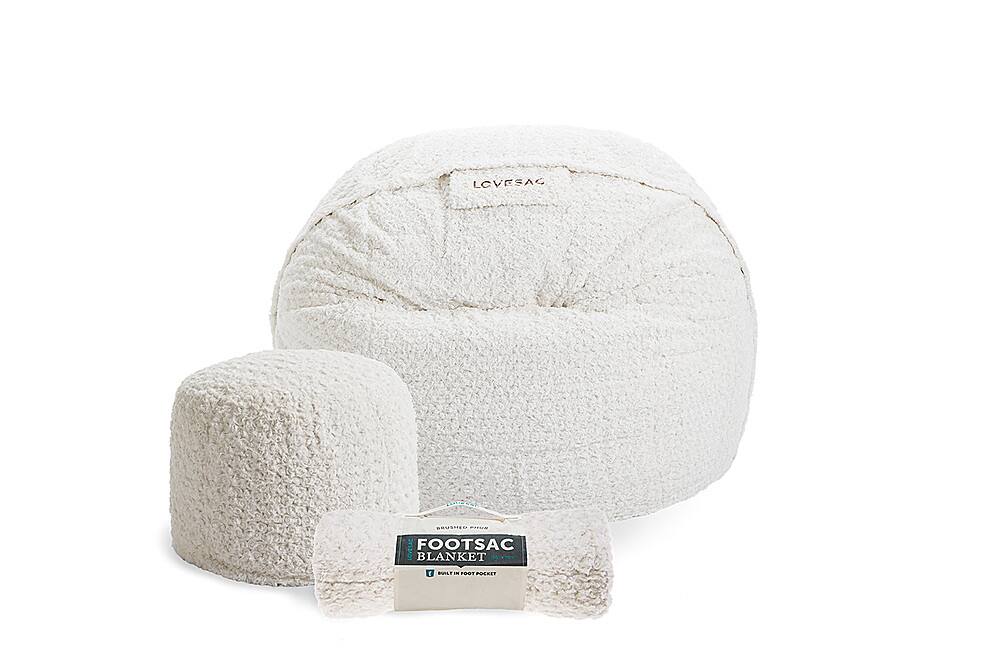 Customer Reviews: Lovesac Moviesac Bundle in Alpine Swirl Phur Cream ...