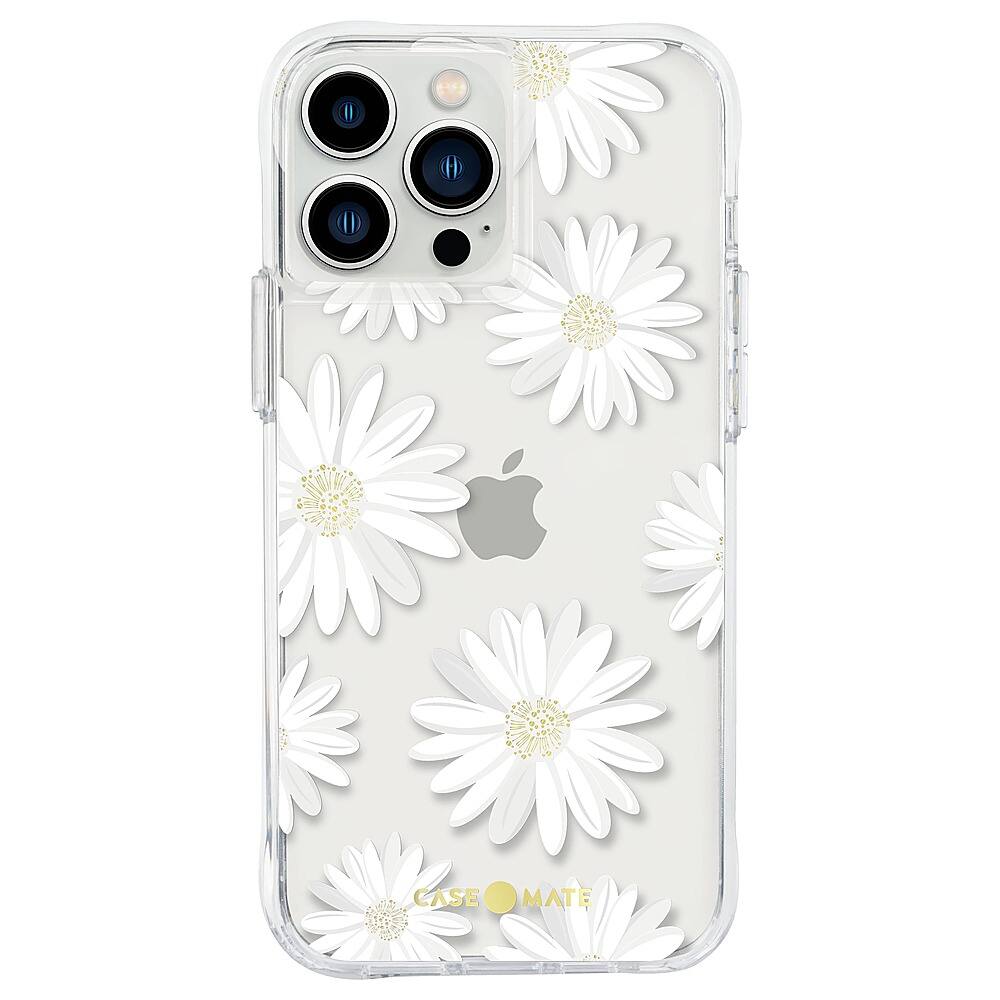 Best Buy: Case-Mate Print Hardshell Case for iPhone 13 Pro Max Glitter Daisies CM047444