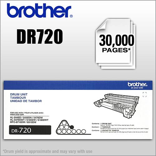 Brother DR720 Drum Unit Black DR720 - Best Buy