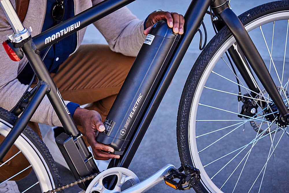 Customer Reviews: Huffy Mountview Men’s 700c ebike w/ 25mi Max ...