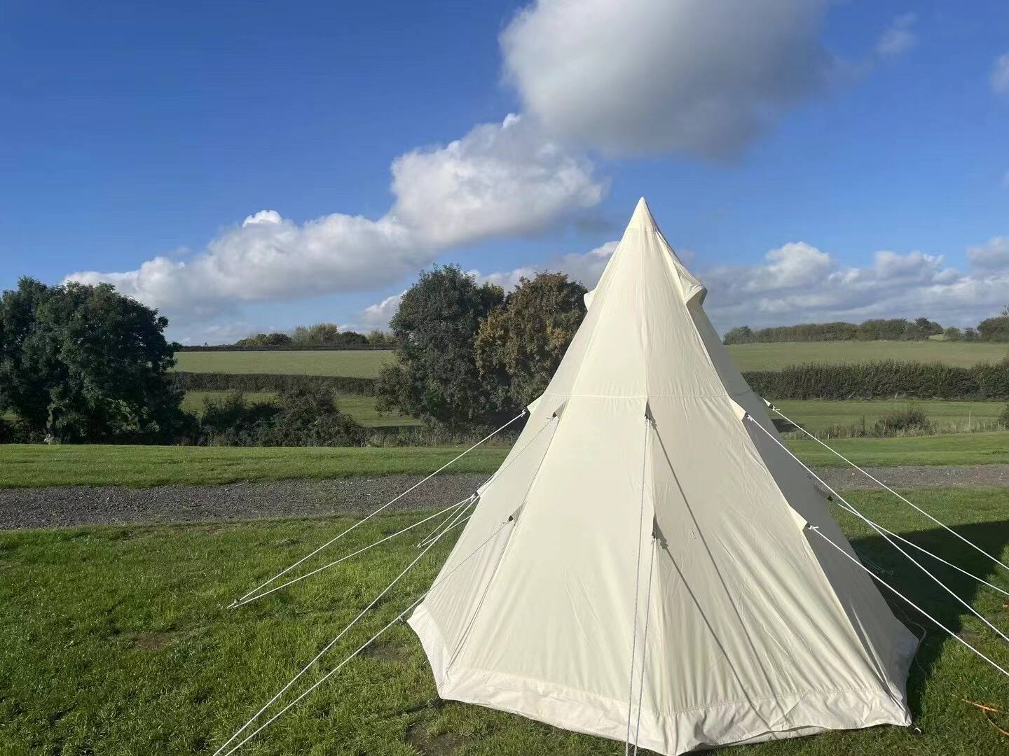 APRILSOUL Tent 4 Season 10ft Glamping Hot Tent Family Camping Hiking ...