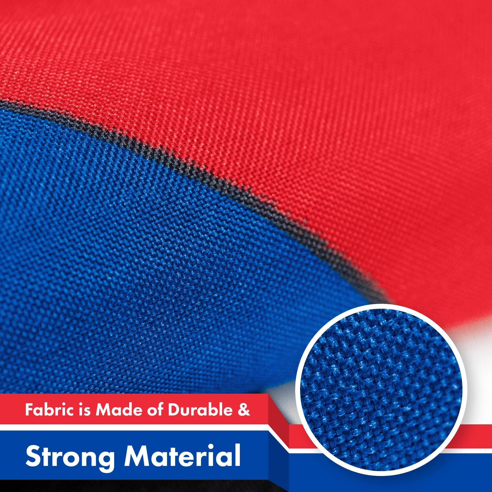 G128 South Korea Flag 3 ft by 5 ft 2 Pack 150D Printed Polyester ...