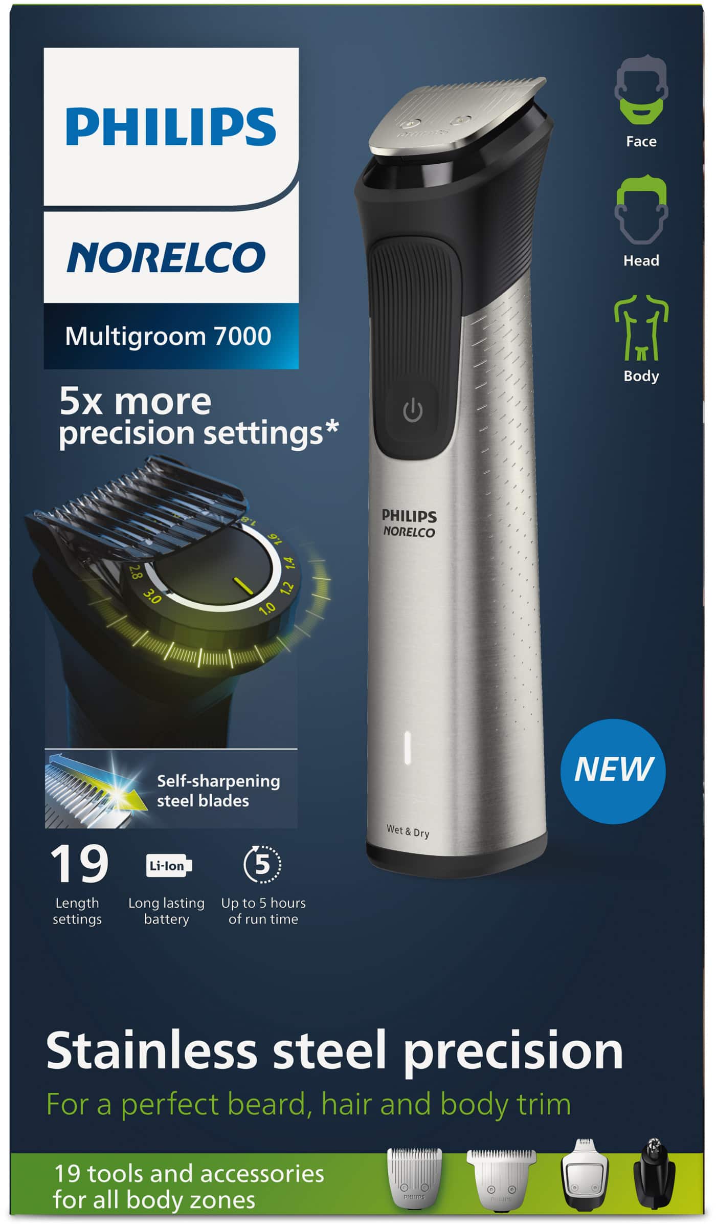 Customer Reviews: Philips Norelco Multigroom Series 7000, Mens Grooming ...