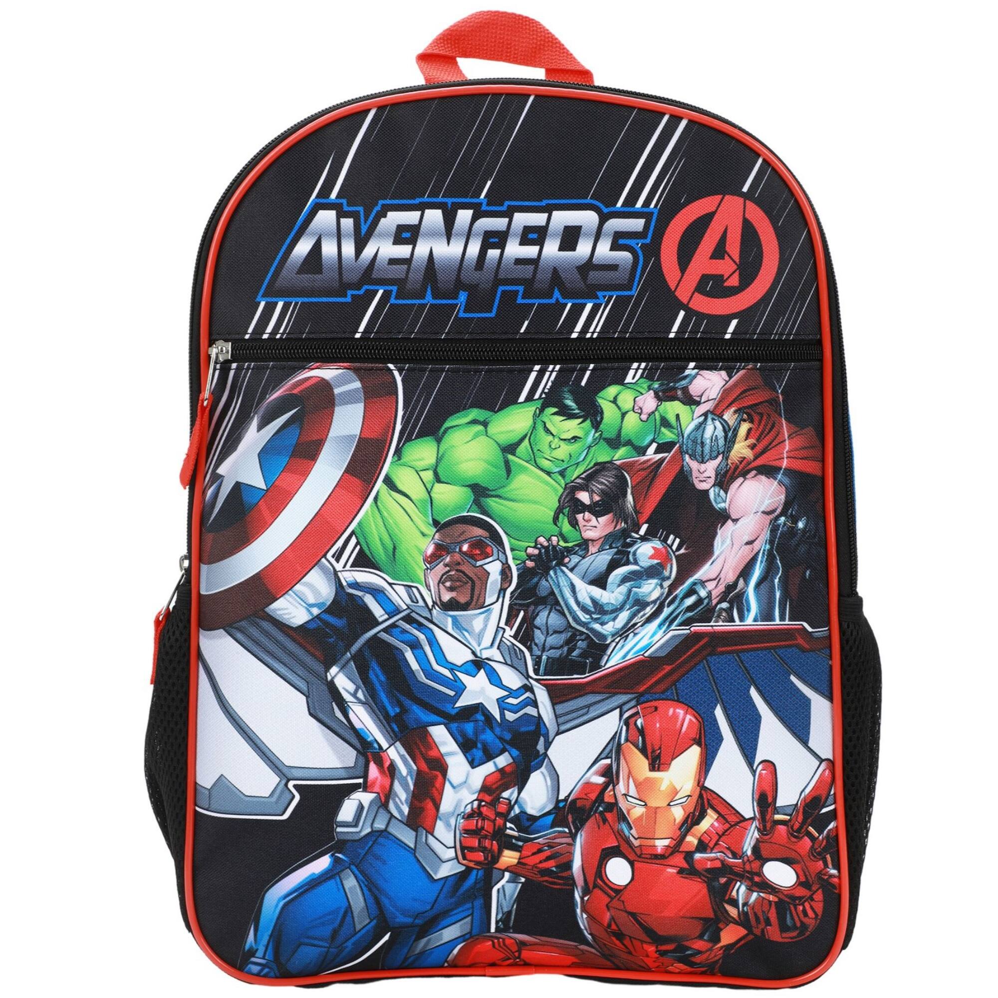 UPD Marvel Avengers 16" Backpack with Side Mesh Pockets Multicolored ...