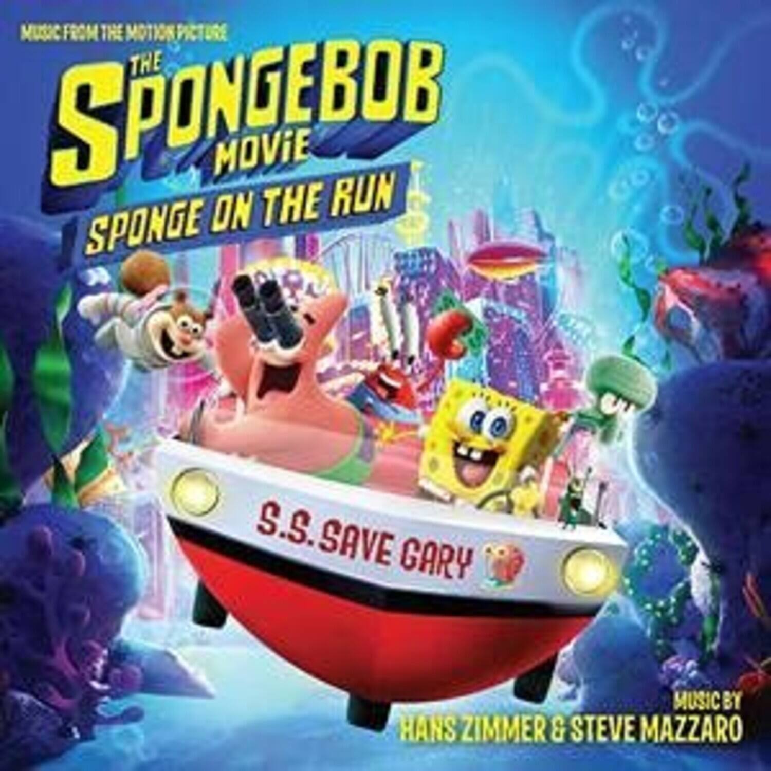 Hans Zimmer Spongebob Movie (Original Soundtrack) COMPACT DISCS [CD ...