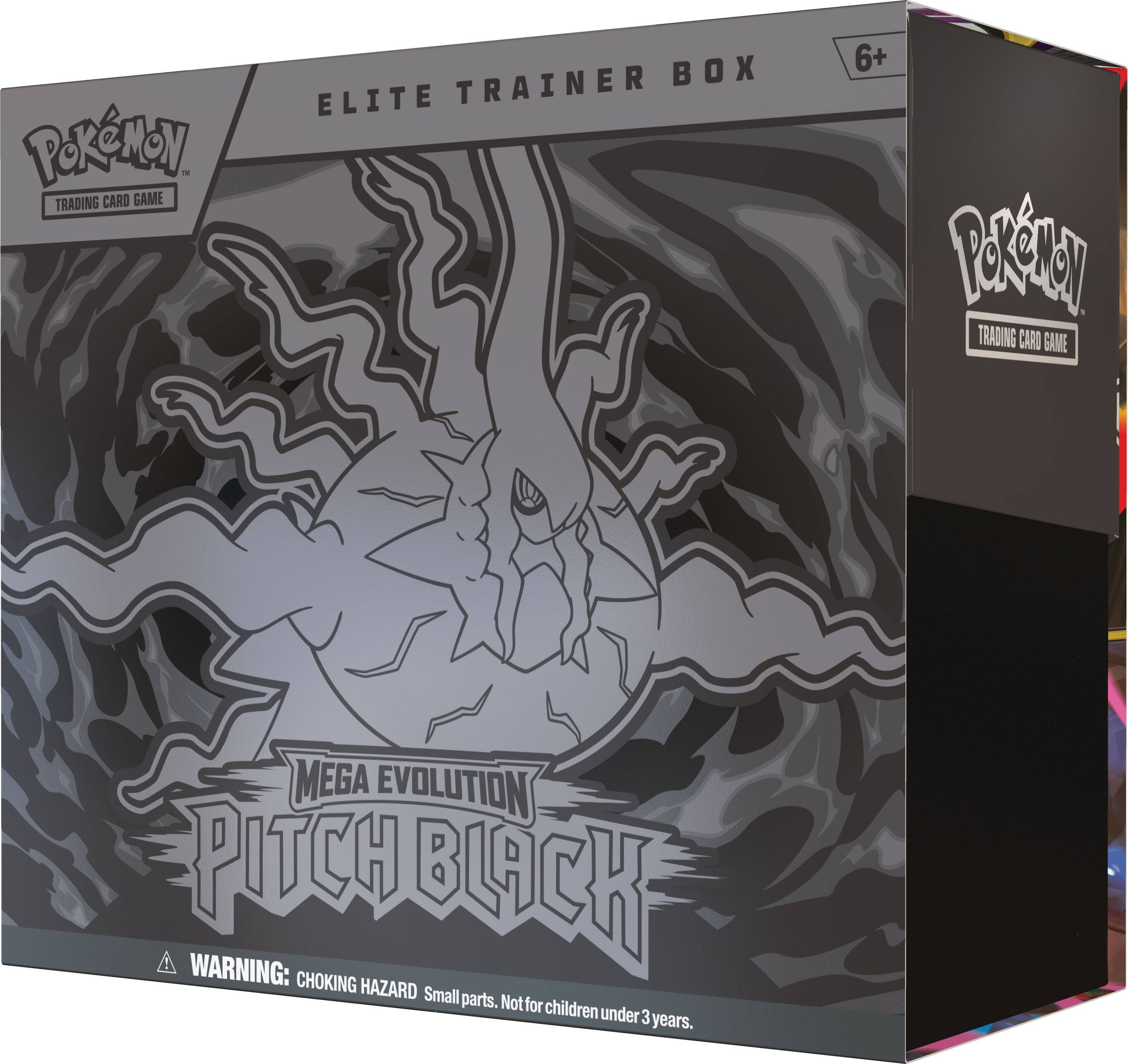 Pokémon Trading Card Game: Mega Evolution Pitch Black Elite Trainer Box ...