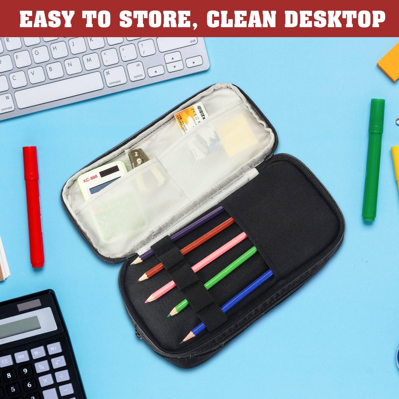 Paradigms Interiors 6 Baseball Pencil Case Large Capacity Box With ...