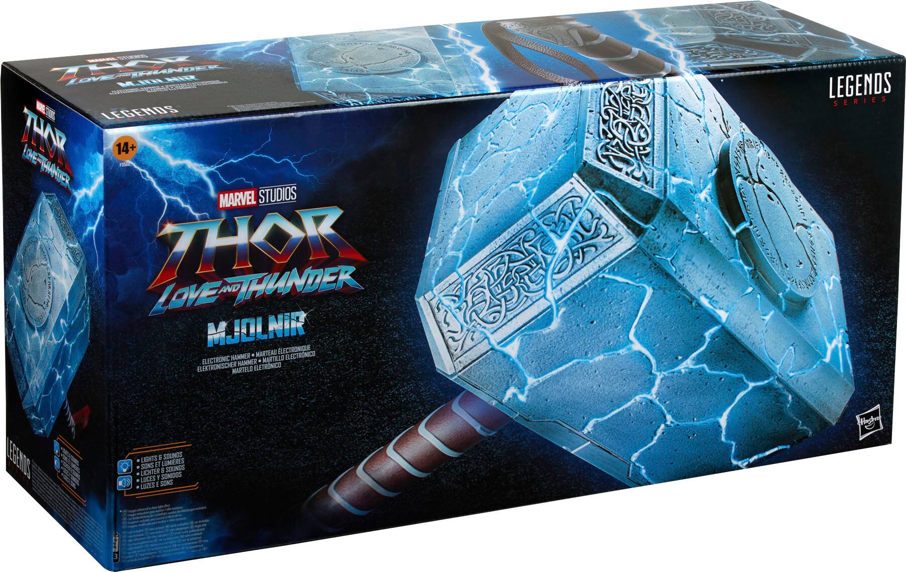 Best Buy: Marvel Legends Series Mighty Thor Mjolnir Electronic Hammer F3560
