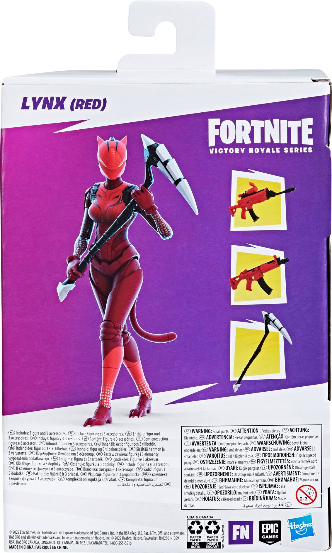Best Buy: Hasbro Fortnite Victory Royale Series Lynx (Red) F5710