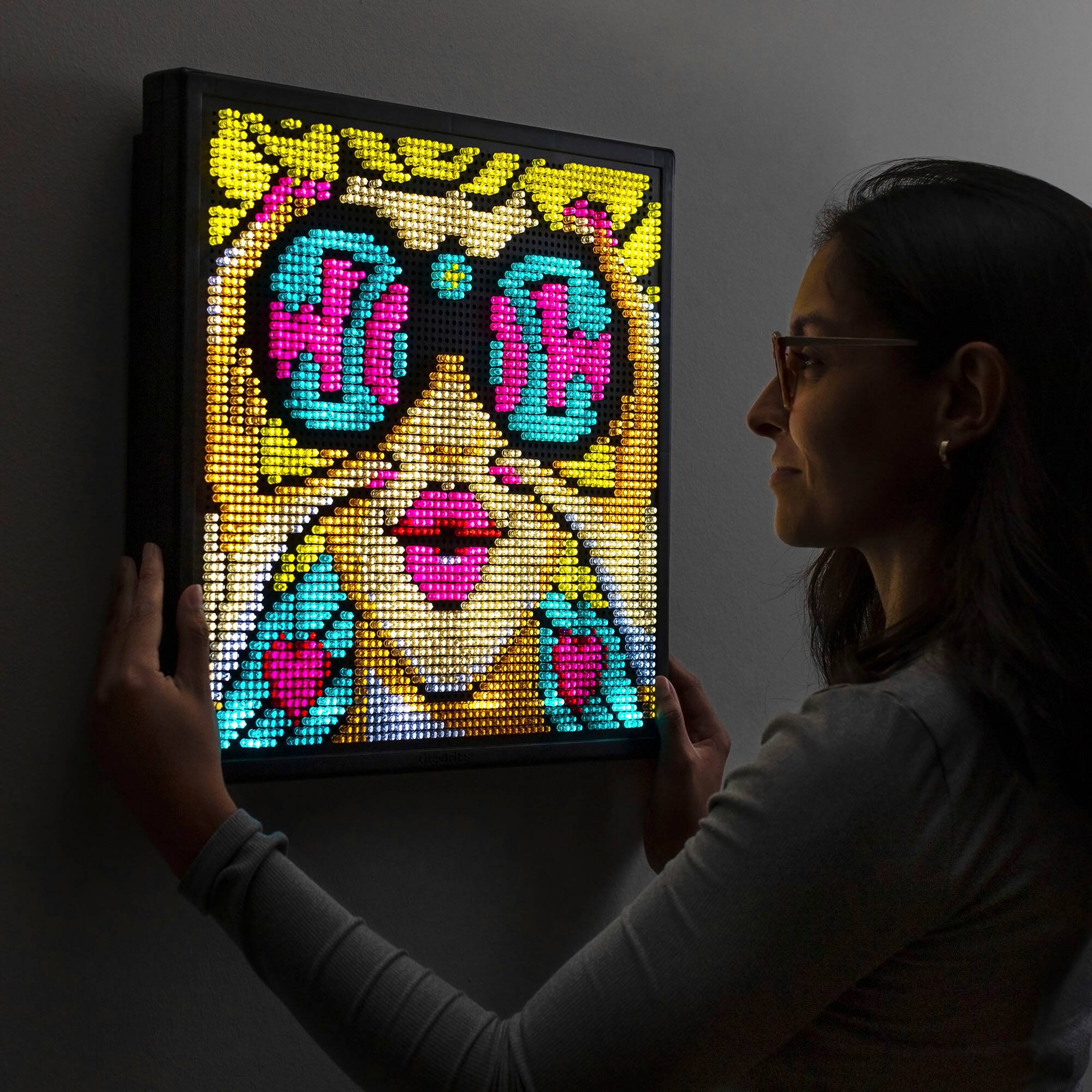 Lite Brite Lite Brite Wall Art Pop Wow Edition 2307 Best Buy