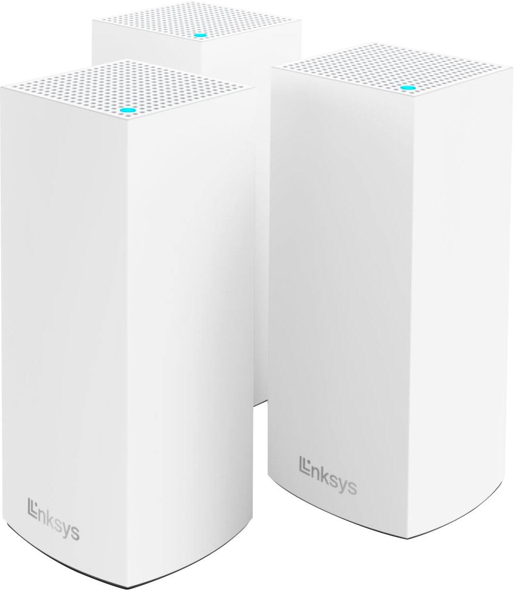 Linksys Atlas 6 WiFi 6 Router AX3000 Dual Band WiFi Mesh Wireless Router (3 pack) White MX2003 ...