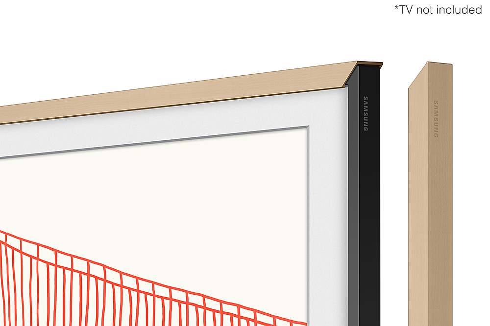 Samsung 85" The Frame Customizable Bezel Beige VG-SCFA85BEBZA - Open ...