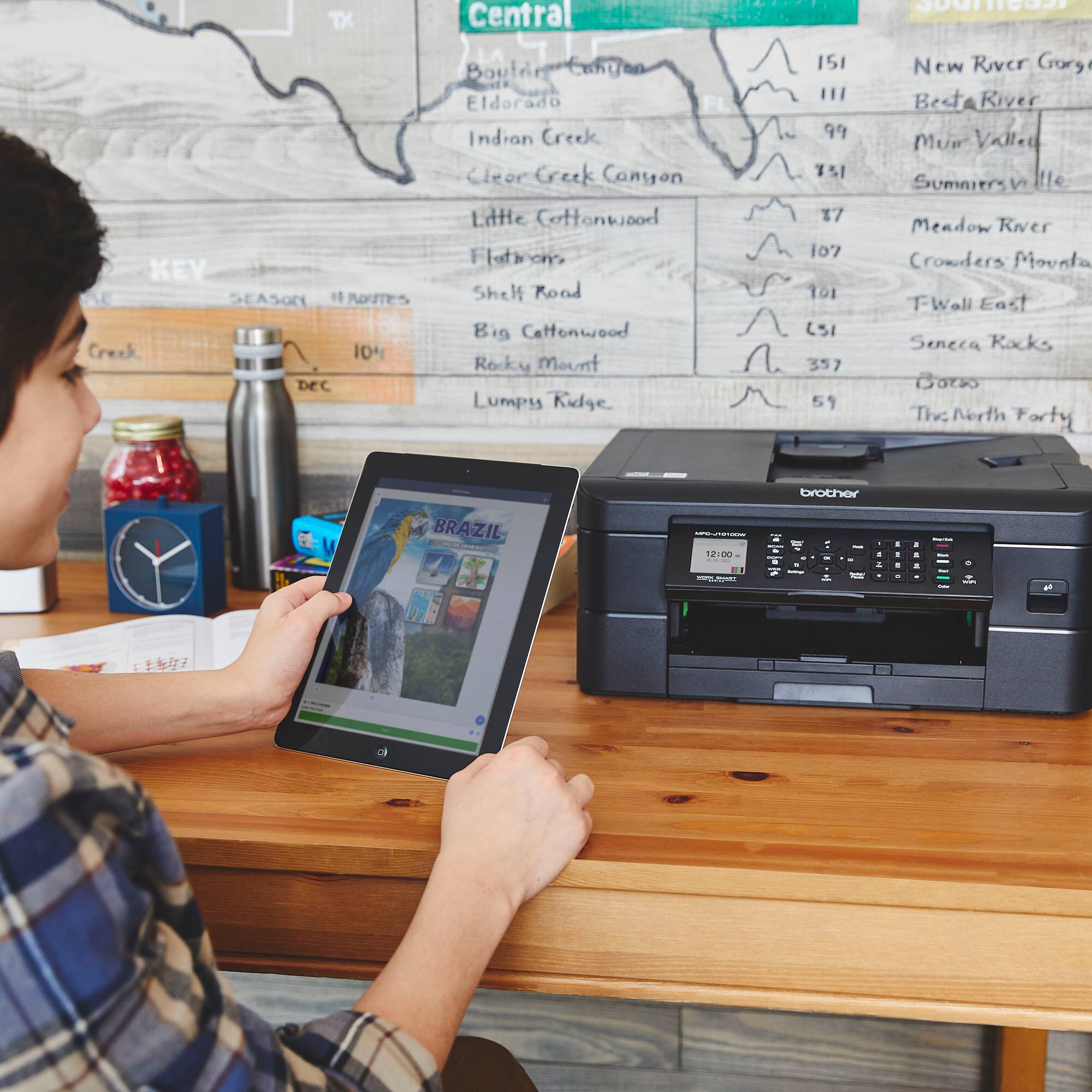 Questions and Answers: Brother MFC-J1010DW Wireless Color All-in-One Refresh Subscription ...