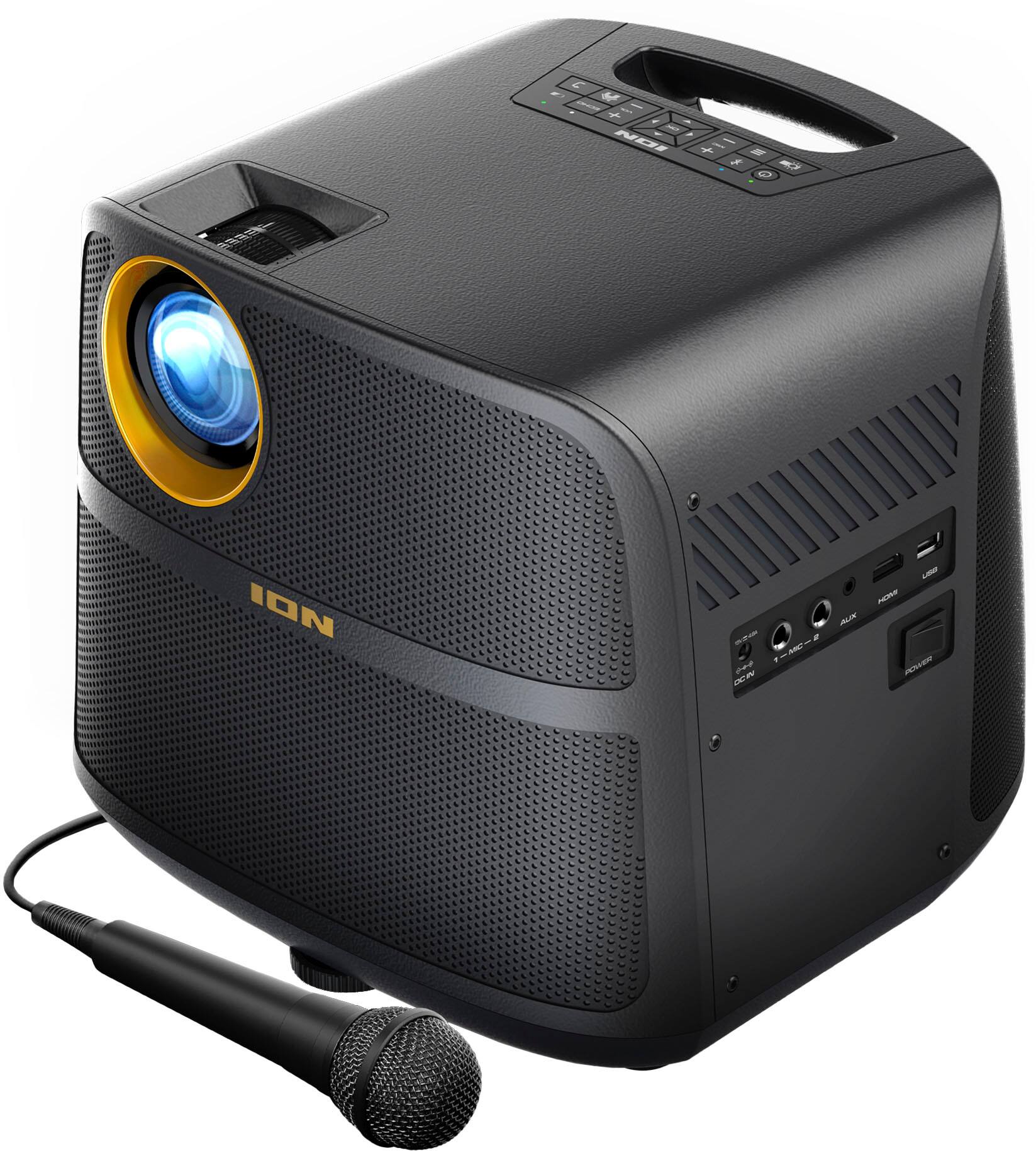 ION Audio Projector Max HD BATTERY/AC POWERED 1080P HD BLUETOOTH ...