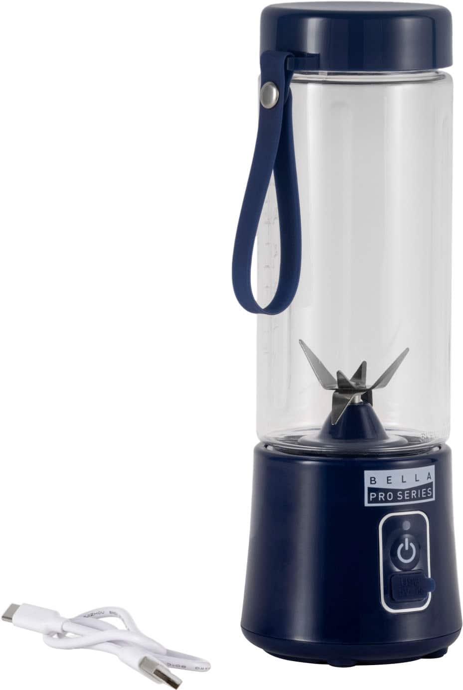 Best Buy: Bella Pro Series Portable To-Go Blender Ink Blue 90179