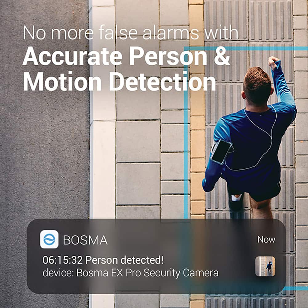 Customer Reviews: Bosma EX Pro Outdoor Wired 2K Pan and Tilt Spotlight ...