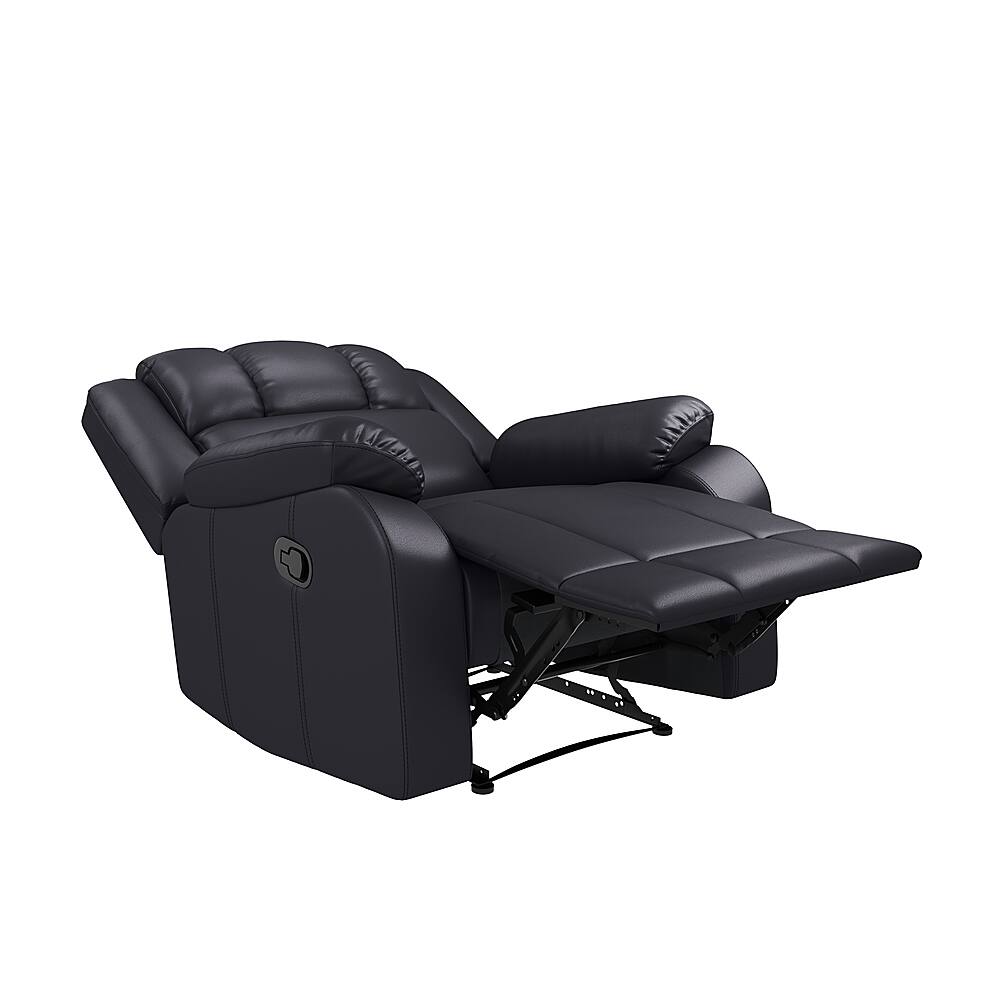 Customer Reviews: Relax A Lounger Grayson Manual Recliner Black ...
