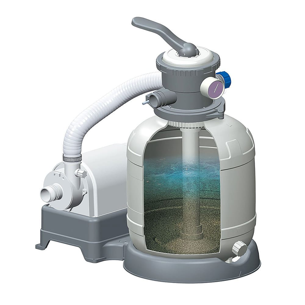 Best Buy: Summer Waves 12 Inch Sand Filter Pump System for Above Ground ...