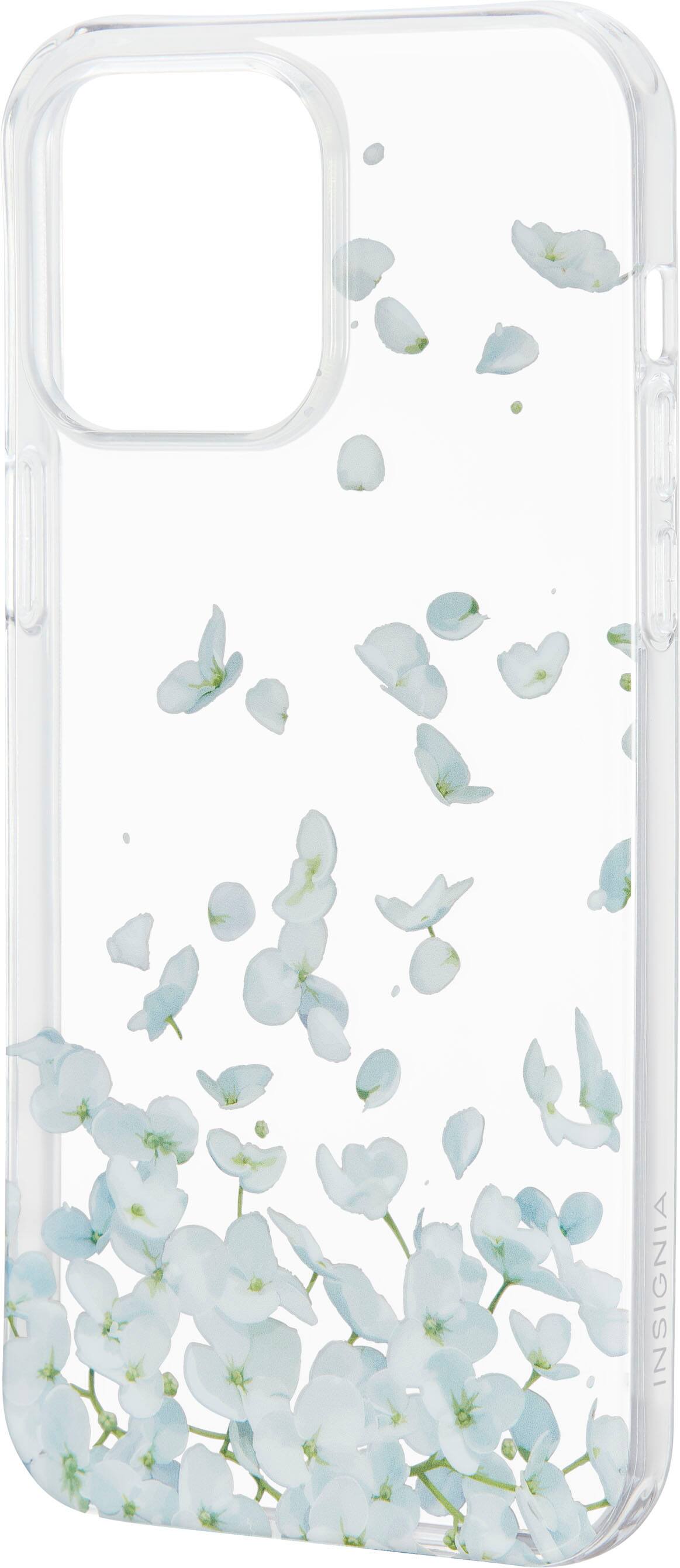 Insignia™ Hard Shell Case for iPhone 14 Pro Max Falling Flower NS ...