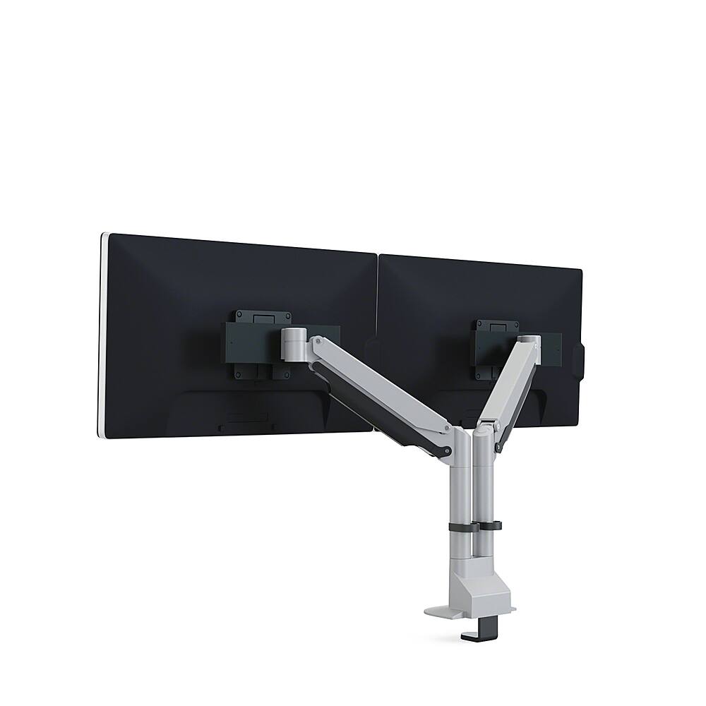 Steelcase CF Series Intro Dual Monitor Arm with Sliders Pewter ...