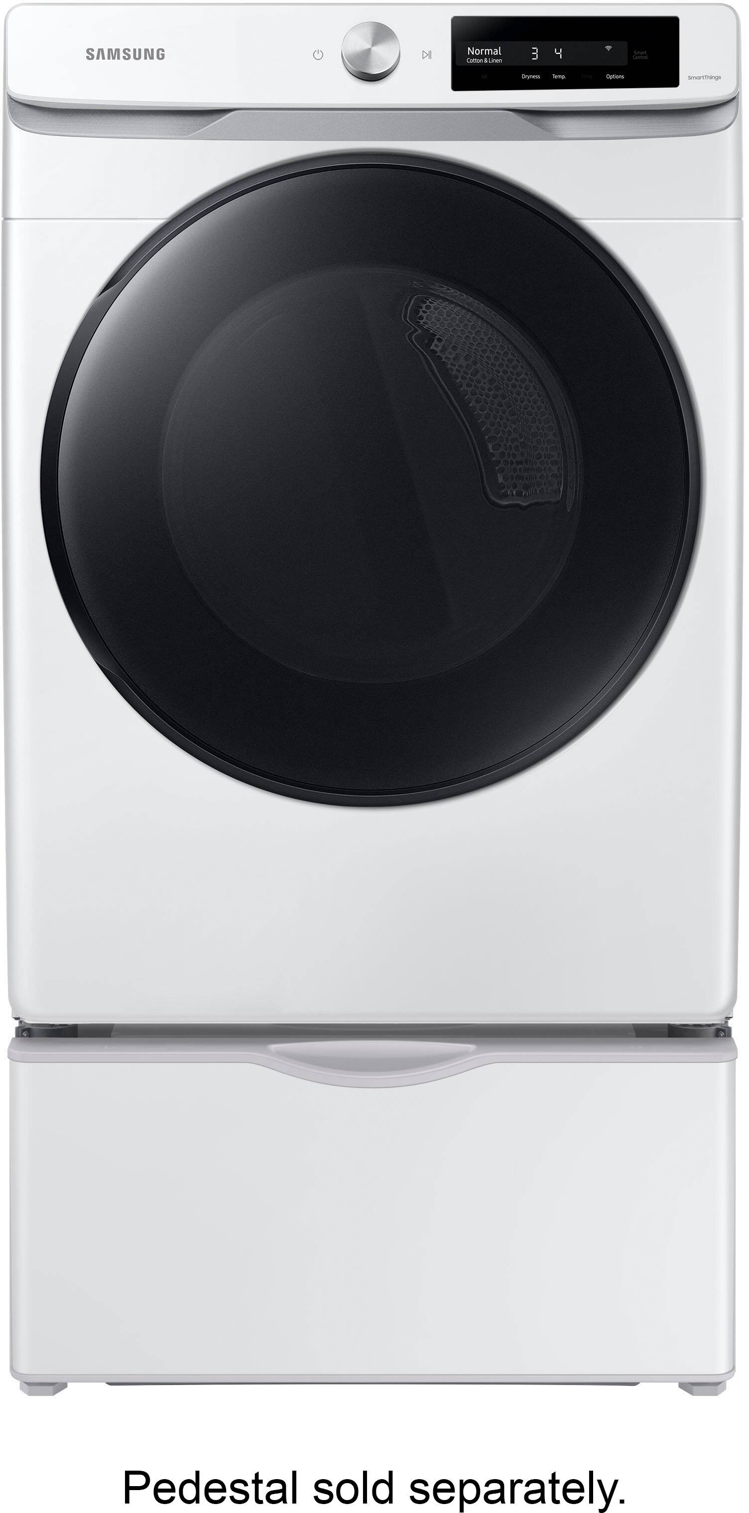Best Buy: Samsung OBX 7.5 cu. ft. Smart Dial Gas Dryer with Super Speed ...