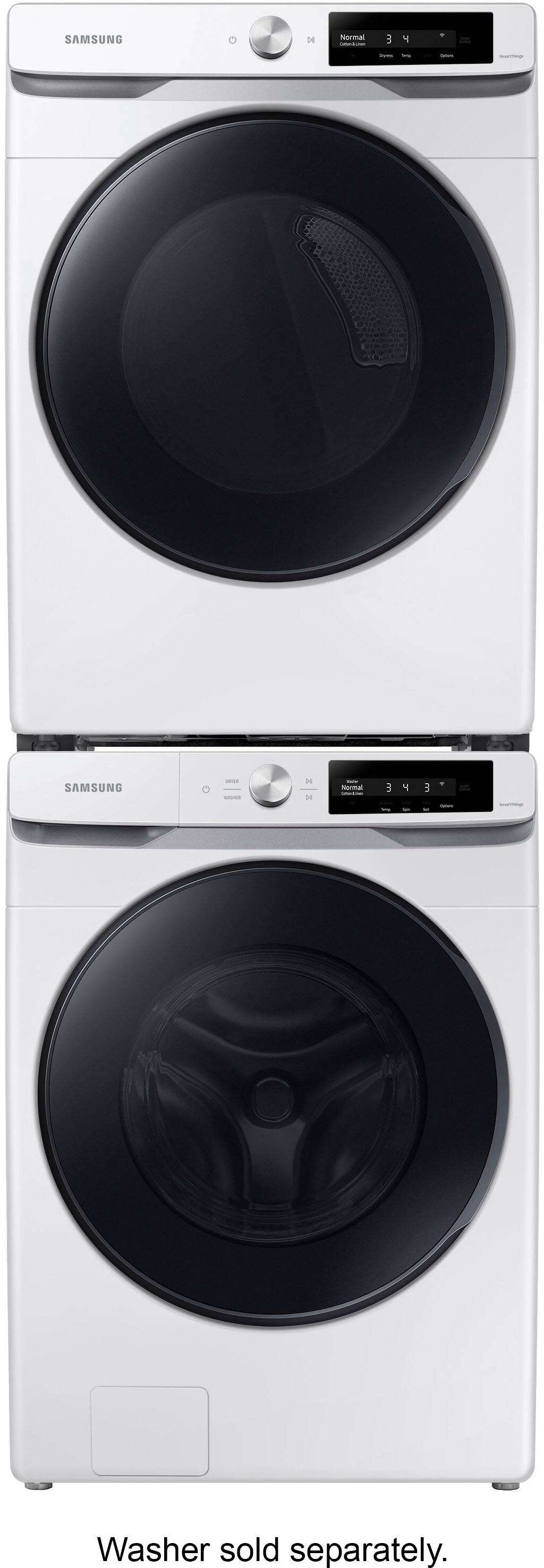 Best Buy: Samsung OBX 7.5 cu. ft. Smart Dial Gas Dryer with Super Speed ...