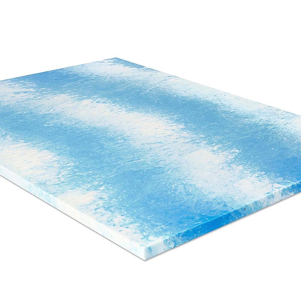Sealy Essentials 2 Inch Mattress Topper Twin XL Blue F02 00222 TX0 Sealy Essentials 2 Inch Mattress Topper Twin XL Blue F02 00222 TX0