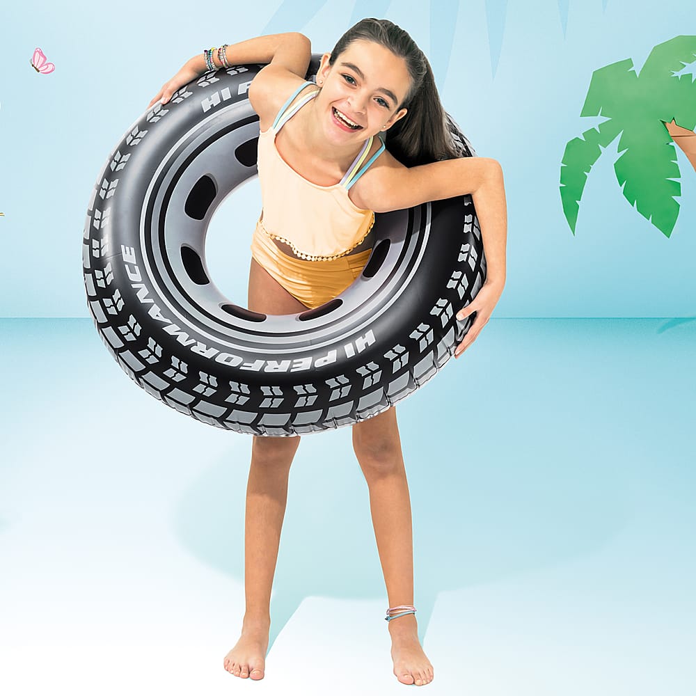 Best Buy: Intex Inflatable 36 Inch Giant Tire Swimming Pool Float Tube ...