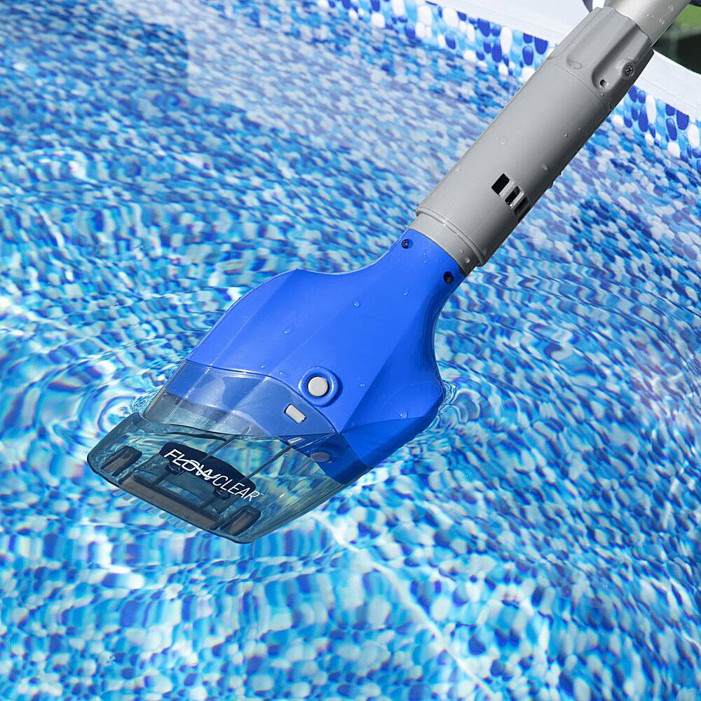Customer Reviews: Bestway AquaTech Cordless Adjustable Pool Telescopic ...