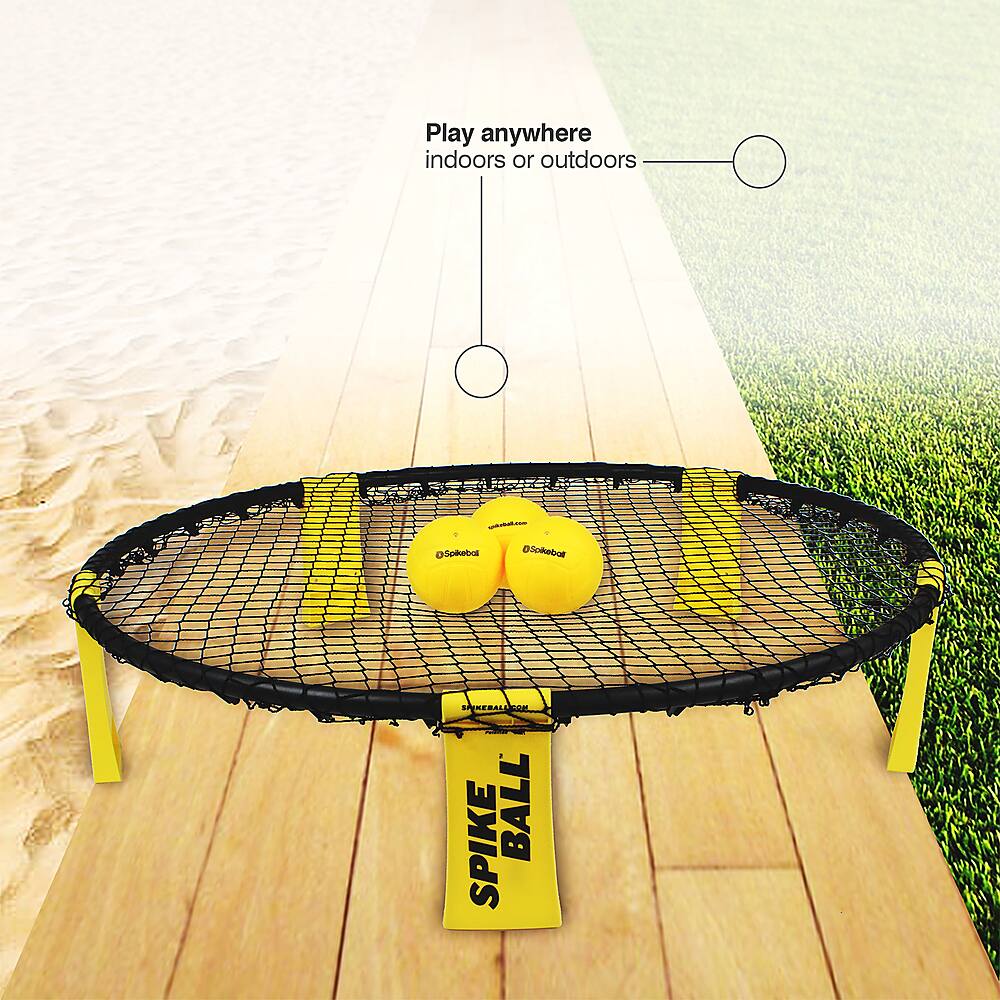 Best Buy: Spikeball Portable Foldable Standard 3 Ball Kit with ...