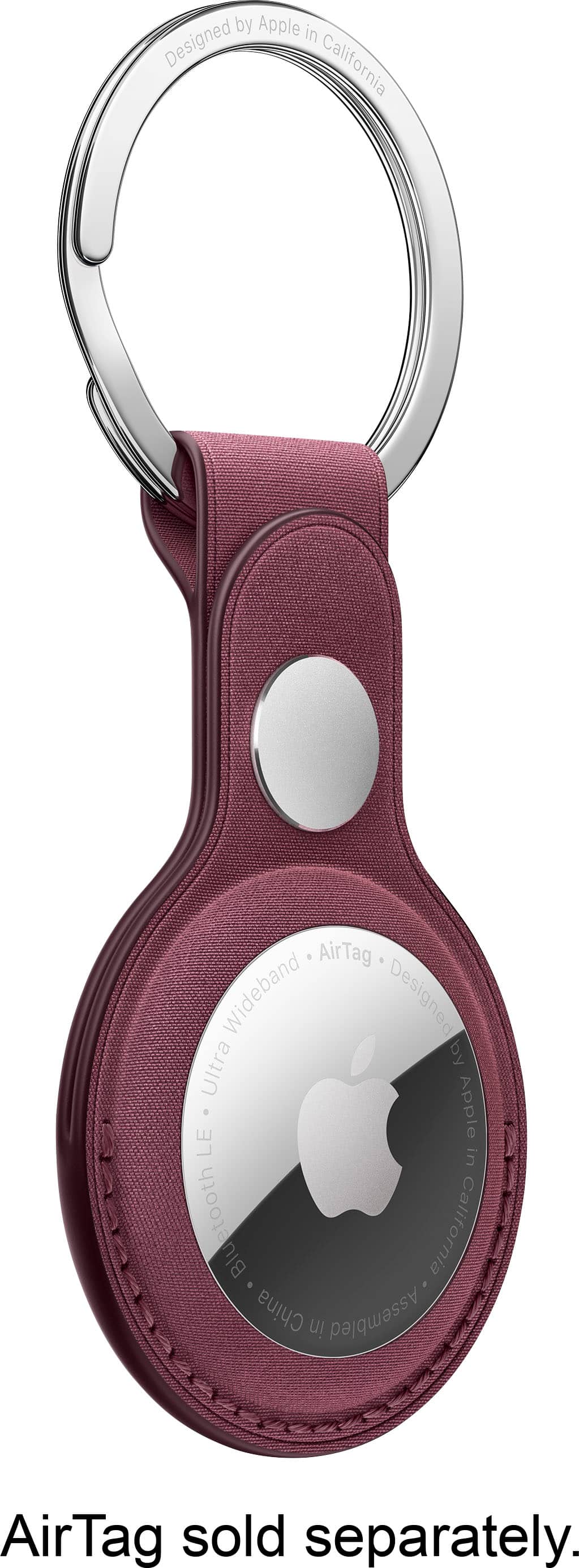 Apple AirTag FineWoven Key Ring Mulberry MT2J3ZM/A - Best Buy