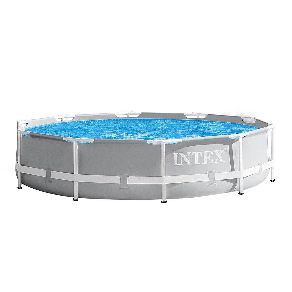 Best Buy: Intex 10x30 in Above Ground Pool w Cartridge Filter Pump 2 ...