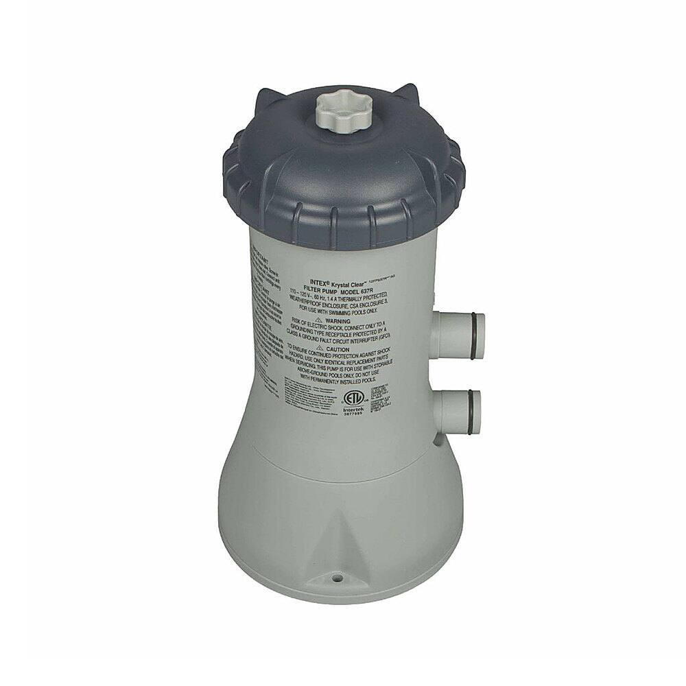 Best Buy: Intex 10x30 in Above Ground Pool w Cartridge Filter Pump 2 ...