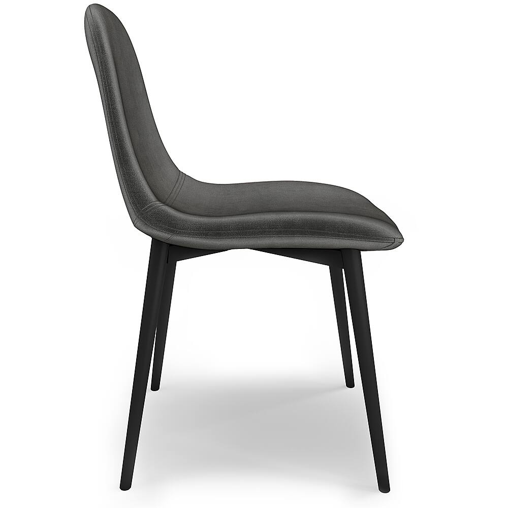 Simpli Home Alpine Dining Chair (Set of 2) Dark Grey AXCALPDC-DKG ...