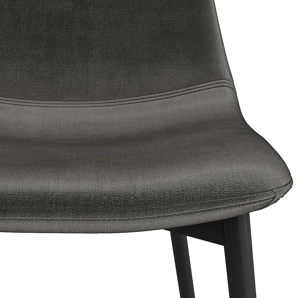 Simpli Home Alpine Dining Chair (Set of 2) Dark Grey AXCALPDC-DKG ...