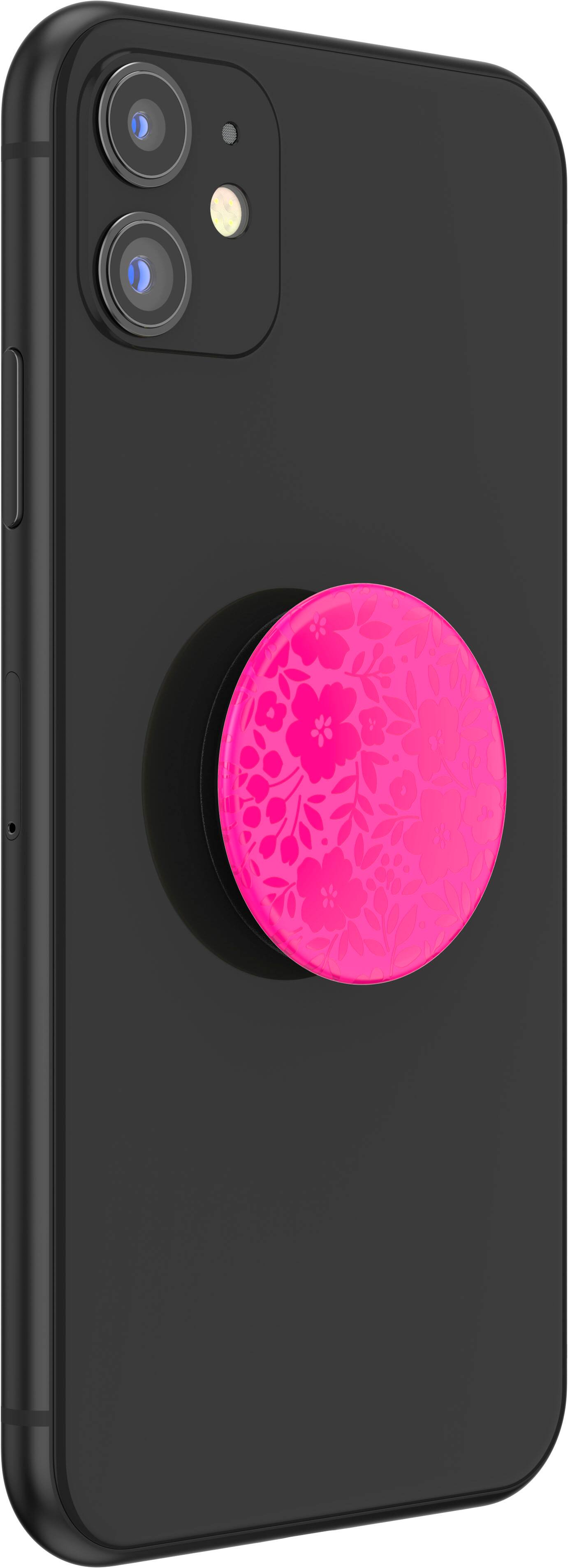 Best Buy: PopSockets PopGrip Cell Phone Grip & Stand Fuchsia Floral 806293