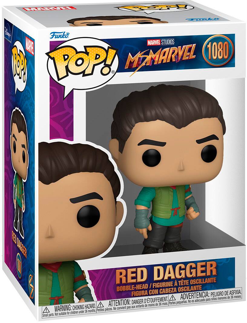 Funko POP! Marvel: Ms. Marvel Red Dagger Multi 59498 - Best Buy