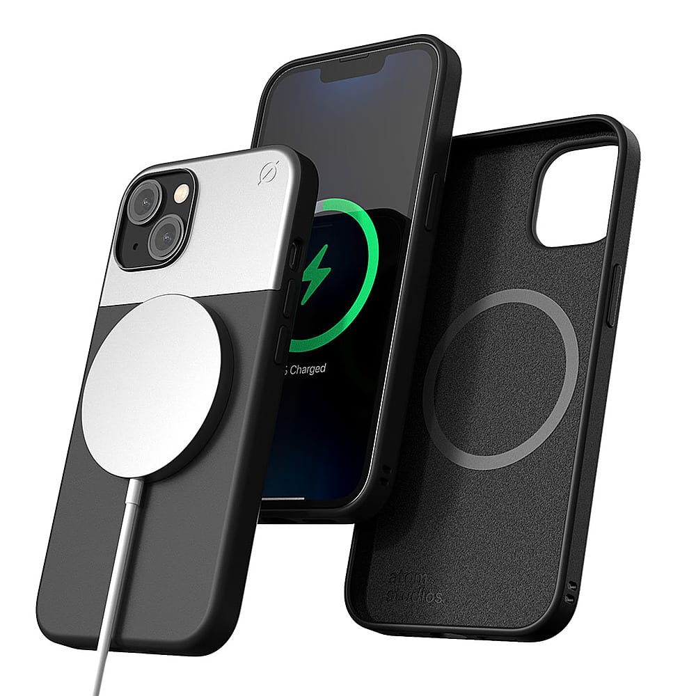 Best Buy: Atom Studios Split Silicone Phone Case with MagSafe for Apple ...