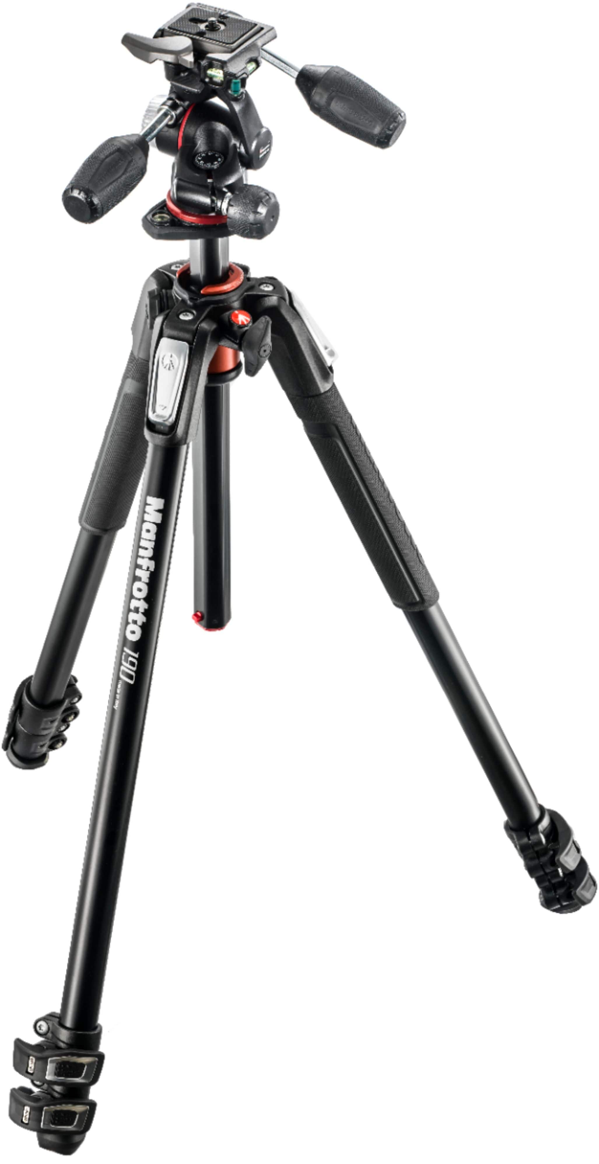 Best Buy: Manfrotto 190 68.1" Tripod Black MK190XPRO3-3W