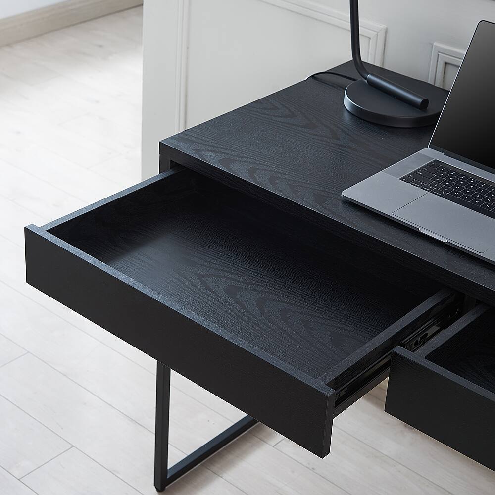 Best Buy: Camden&Wells Mason Writing Desk Black Grain OF1296