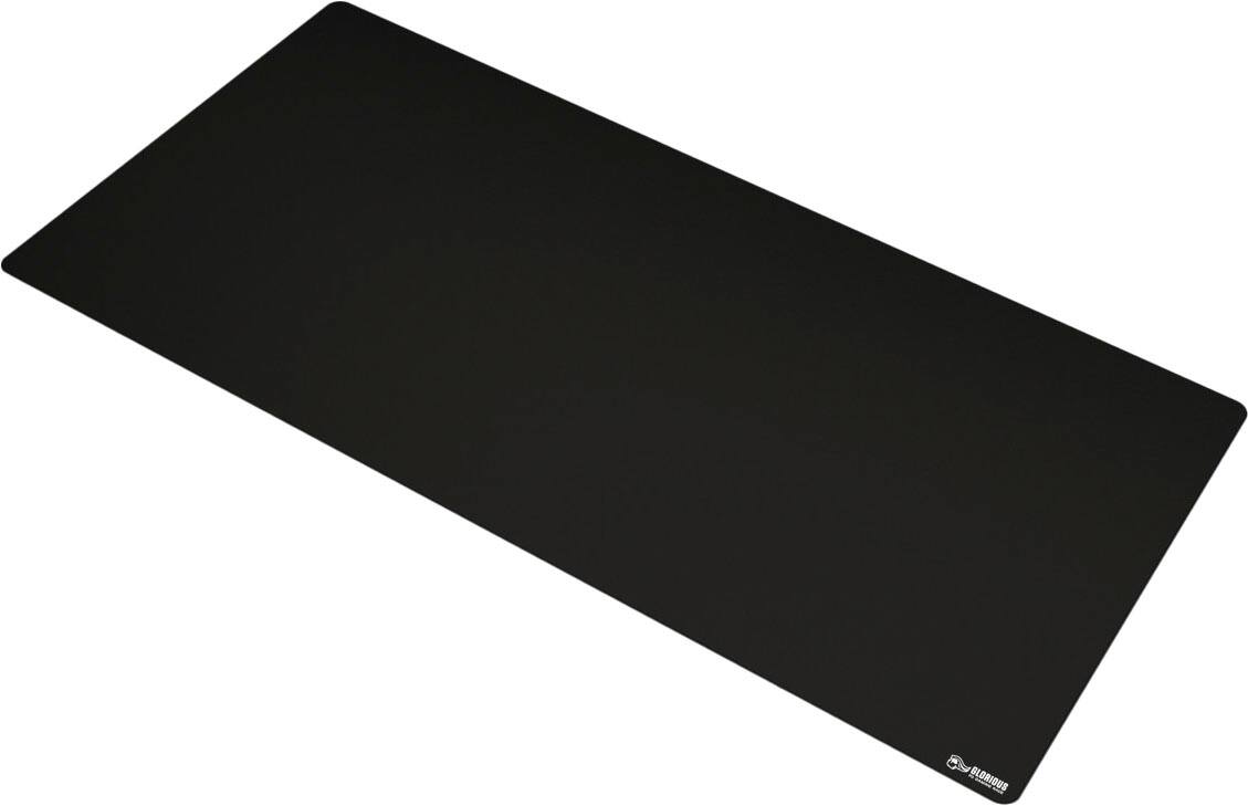 Glorious 3XL Extended Stitched Edge Cloth Gaming Mouse Pad (3XL) Black ...