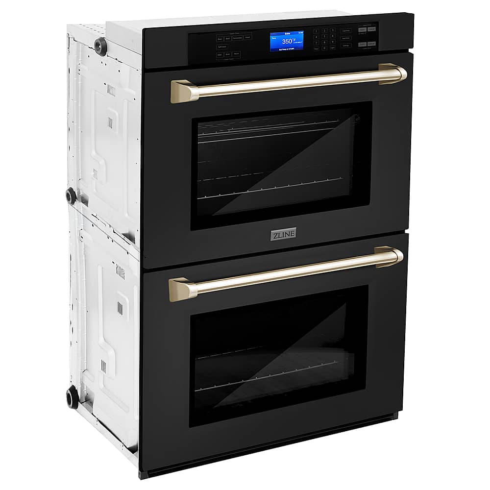 Best Buy: ZLINE 30" Autograph Edition Double Wall Oven with Self Clean ...