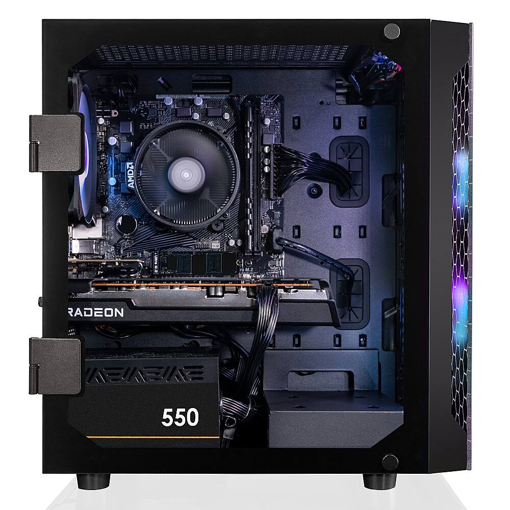 Best Buy: CLX SET Gaming Desktop AMD Ryzen 5 5500 8GB Memory Radeon RX ...