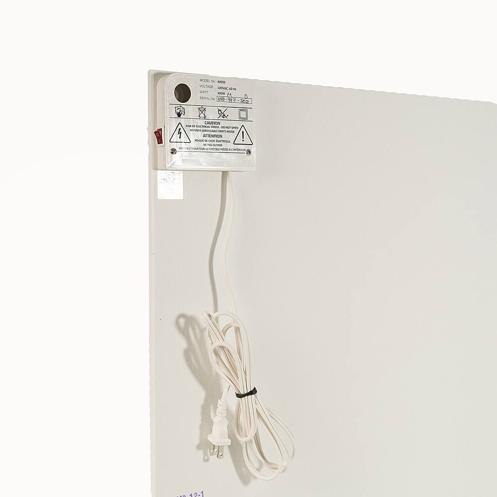 Best Buy: Amaze Heaters Wall Mount Space Heater Panel white Solo Smart