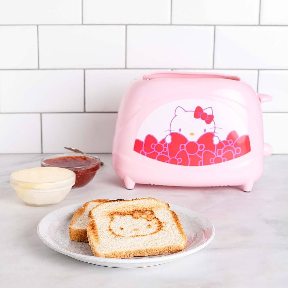 Best Buy: Uncanny Brands Hello Kitty Two-Slice Toaster Pink TSTE-KIT-HK1