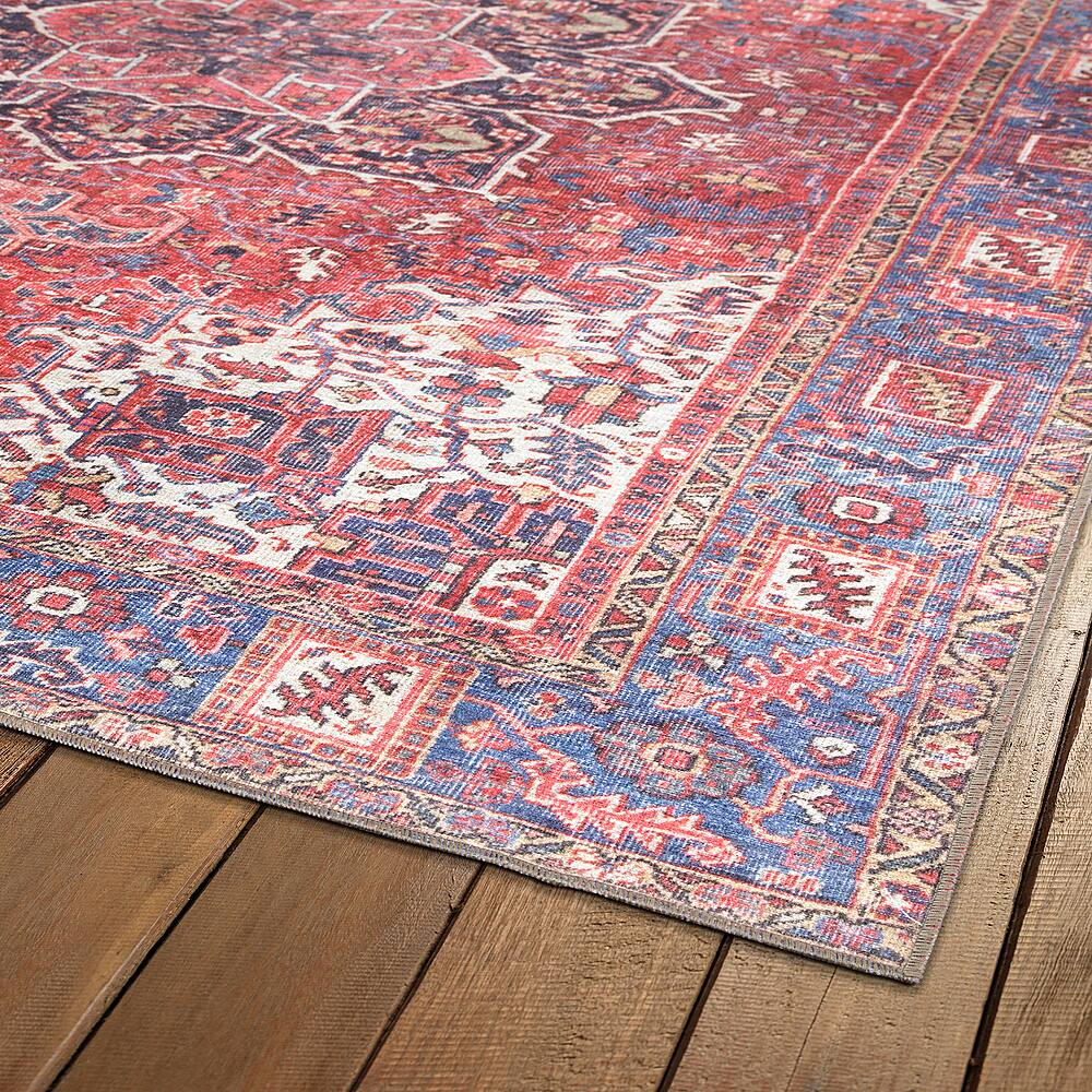 Best Buy: Kaleen Boho Patio Collection 8' x 10' Area Rug Red BOH04-25-810